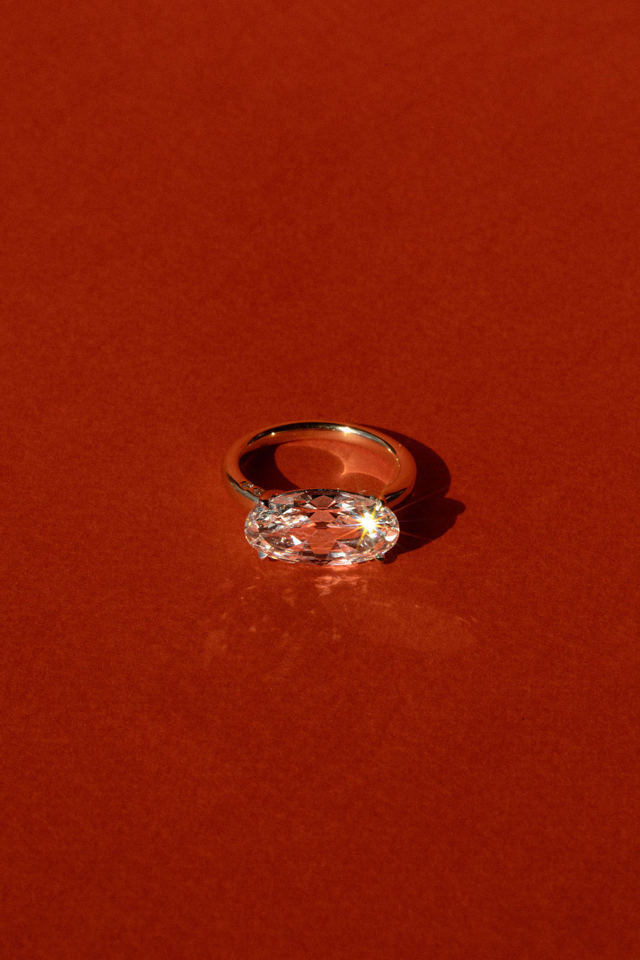 4.53 ct Antique Cut Moval Solitaire – June Rings