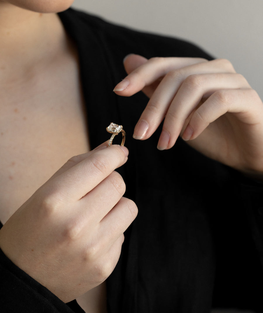 Aspen || Emerald | Ready to Ship – June Rings