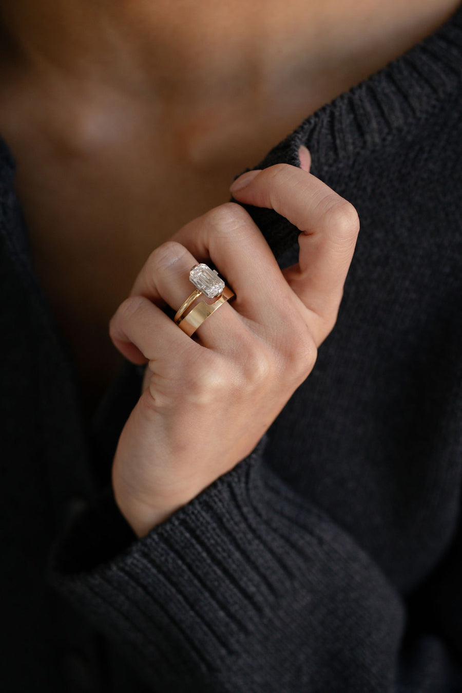 Celine | Emerald – June Rings