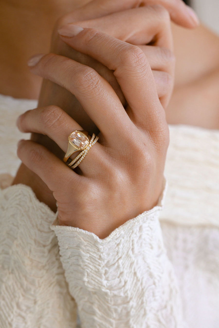 Eddy || Elongated Cushion – June Rings