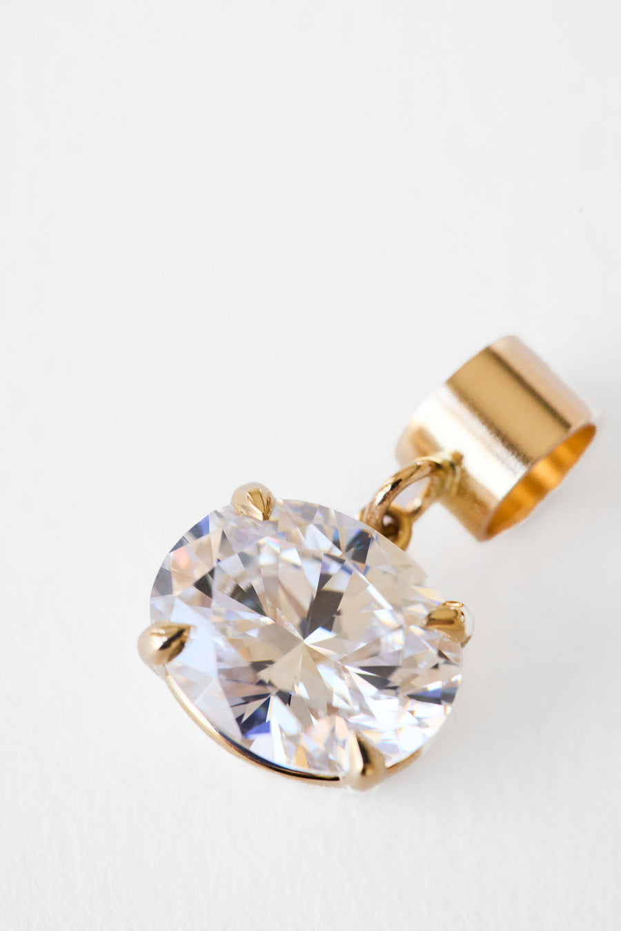 Reversible Omega Necklace | East-West Oval Pendant – June Rings