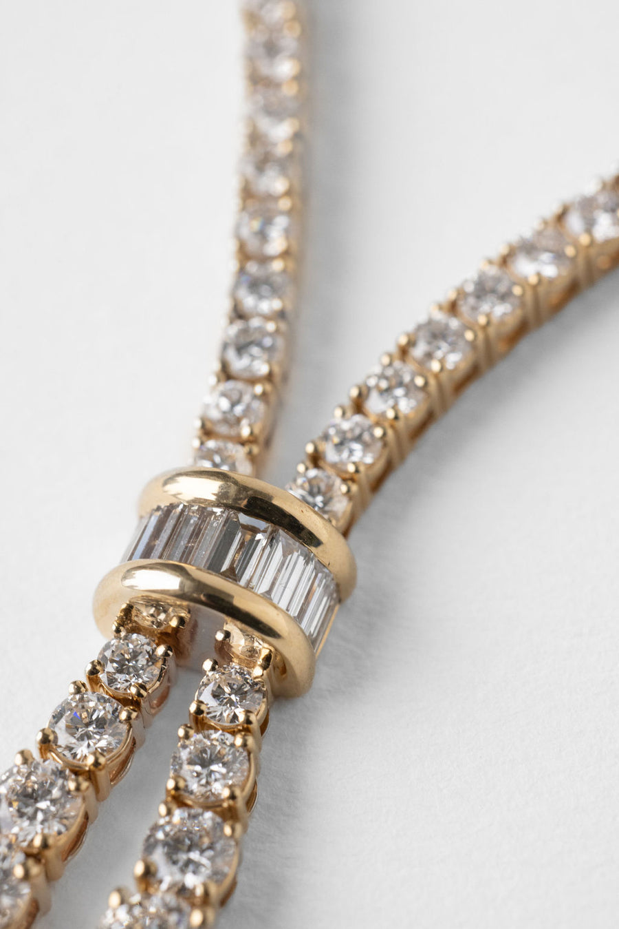 Diamond Plunge Necklace – June Rings