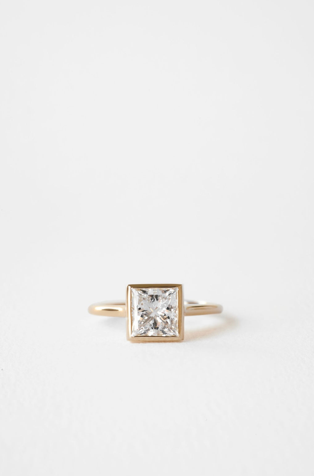June Bezel || Princess – June Rings