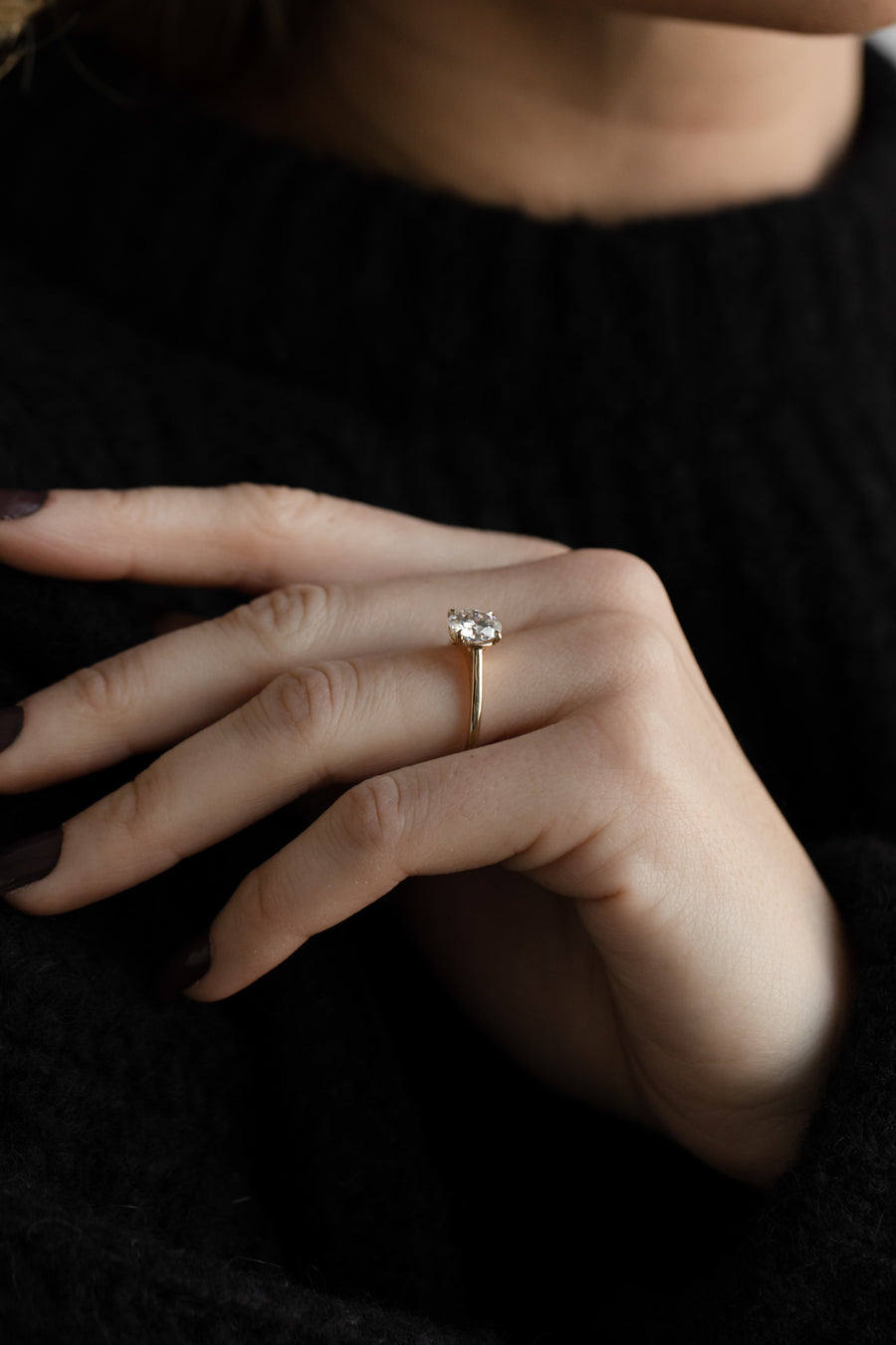 June Solitaire || Round – June Rings